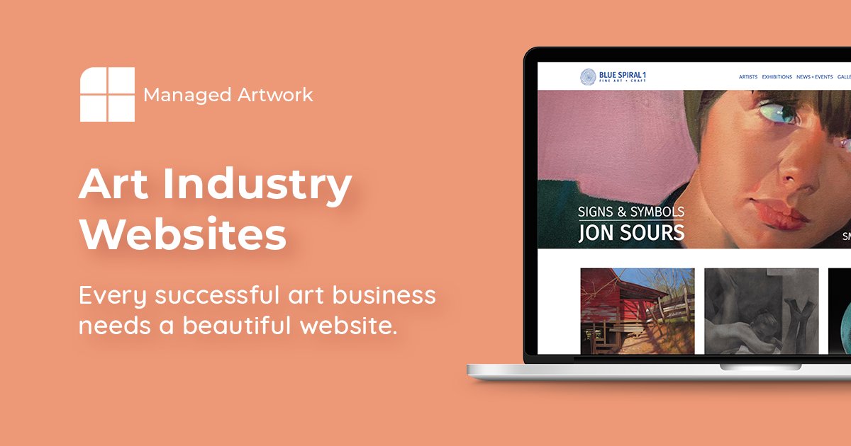 Websites for Art Galleries & Artists | Art Gallery Software | Managed ...